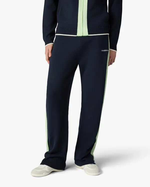 Casablanca Navy Merino Track Trousers