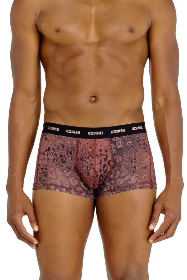 DIESEL® Three-pack Of Stretch Cotton Boxer Briefs - Violet