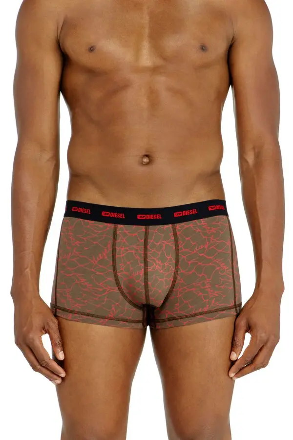 DIESEL® Three-pack Of Trunks With Graphic Motif - Multicolor