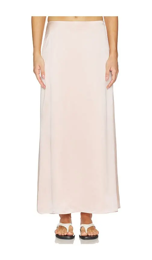 SRG Sutton Silk Skirt - Rose