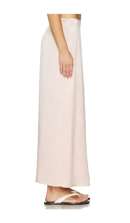 SRG Sutton Silk Skirt - Rose