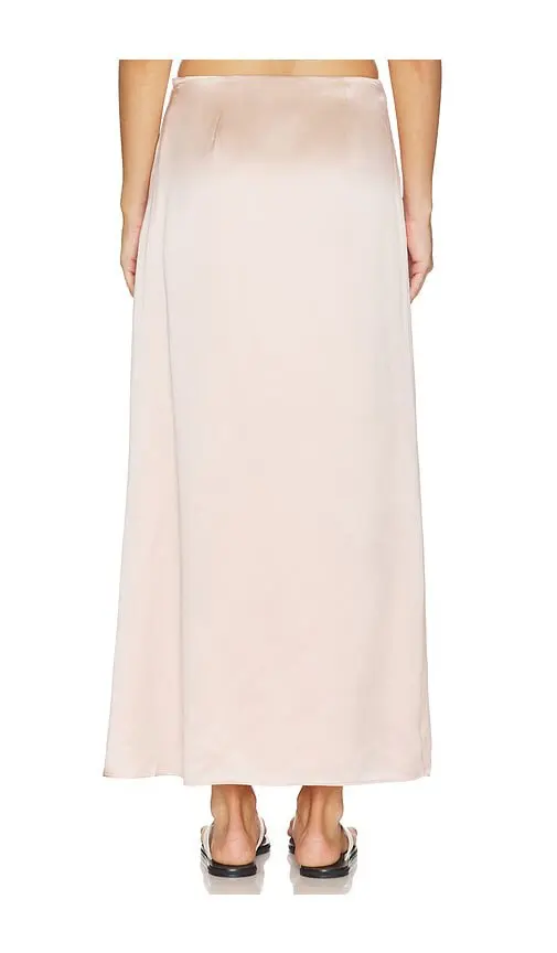 SRG Sutton Silk Skirt - Rose