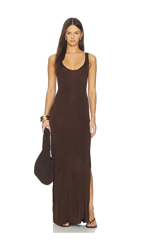 SRG Octayvia Knit Gown - Chocolate