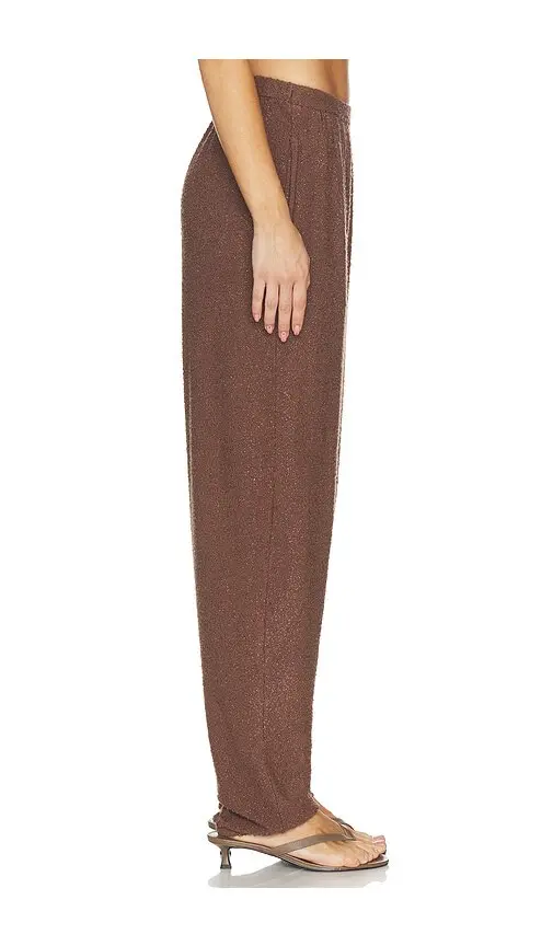 SRG Samita Textured Knit Pant - Chocolate