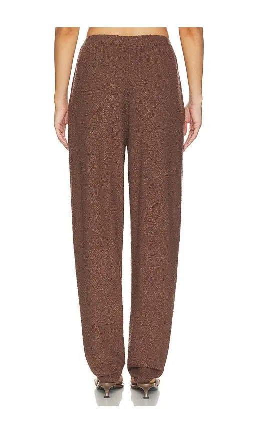 SRG Samita Textured Knit Pant - Chocolate
