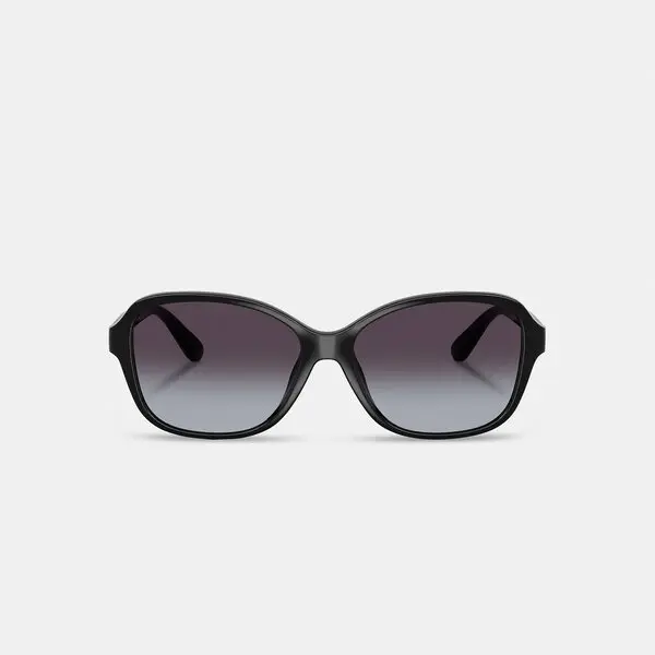 COACH OUTLET Oversized Oval Sunglasses - Black