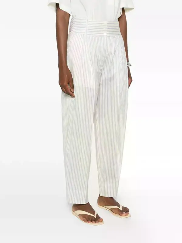 TOTEME Striped Balloon Trousers