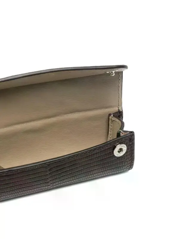 TOTEME Lizard-embossed Lipstick Case