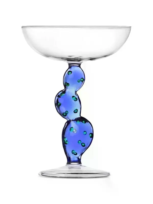 ICHENDORF MILANO Desert Plants Glass Champagne Coupe - Multicolour