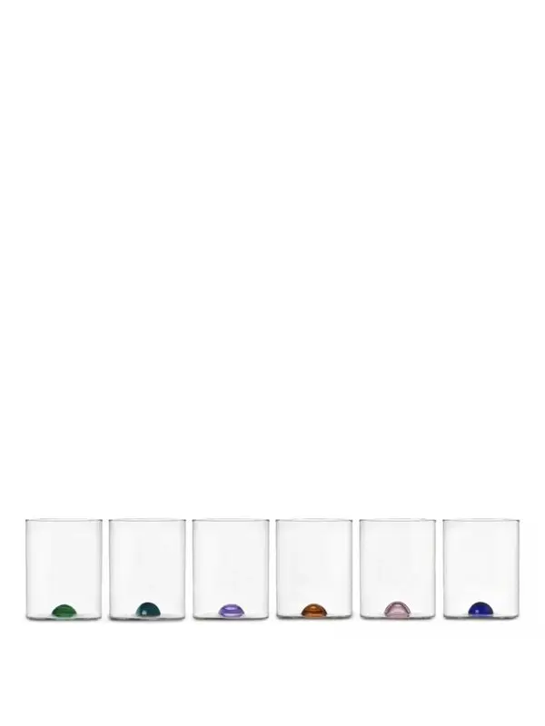 ICHENDORF MILANO Luna Glass Tumblers - Multicolour