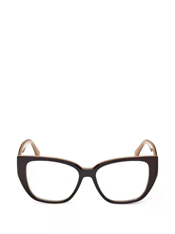 Max Mara Cat-eye Frame Glasses - Brown