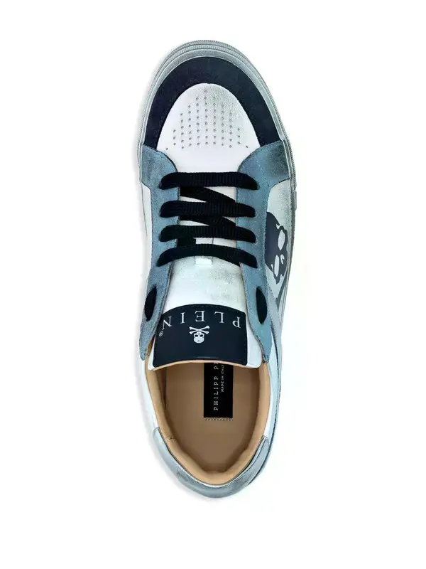 Philipp Plein Retrokickz Tm Sneakers - Blue