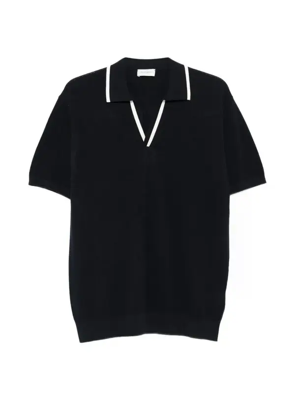 PAOLO PECORA V-neck Trim T-shirt