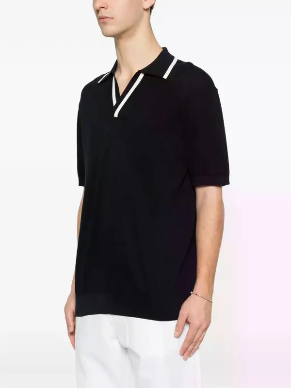 PAOLO PECORA V-neck Trim T-shirt