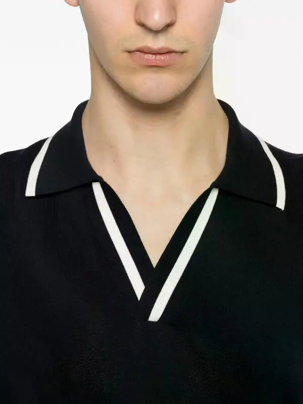 PAOLO PECORA V-neck Trim T-shirt