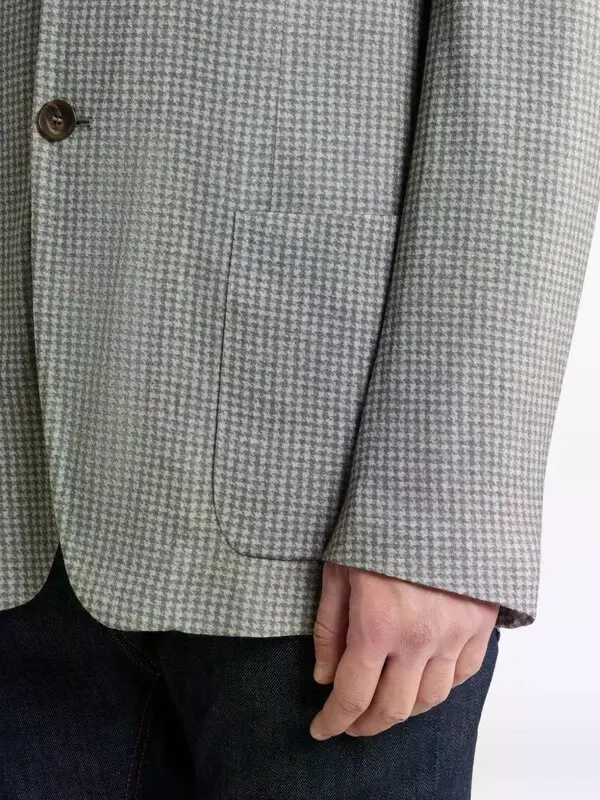 Etro Houndstooth-motif Blazer