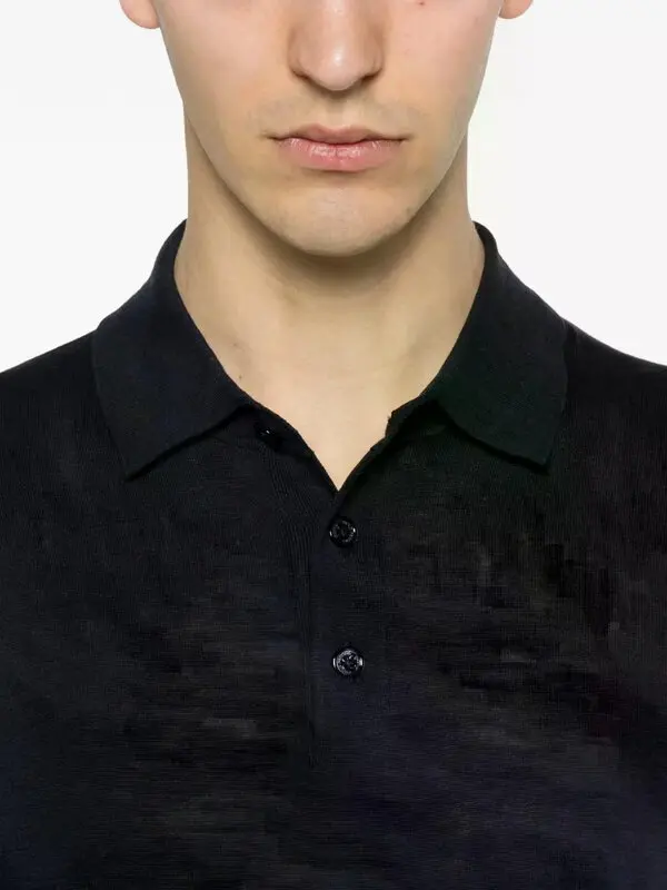 PAOLO PECORA Button-up Polo Shirt
