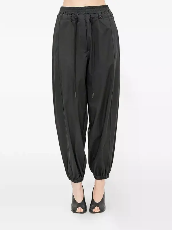 Andrea Ya'aqov Drawstring Waist Jogging Pants