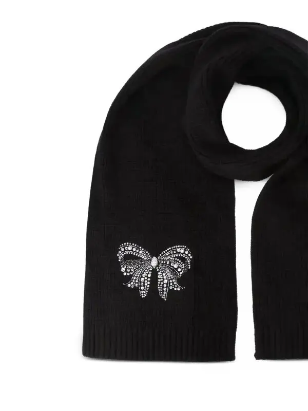 Kurt Geiger Belgravia Bow-embellished Scarf