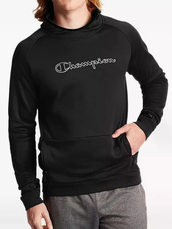 Champion Logo-print Raglan-sleeve Hoodie