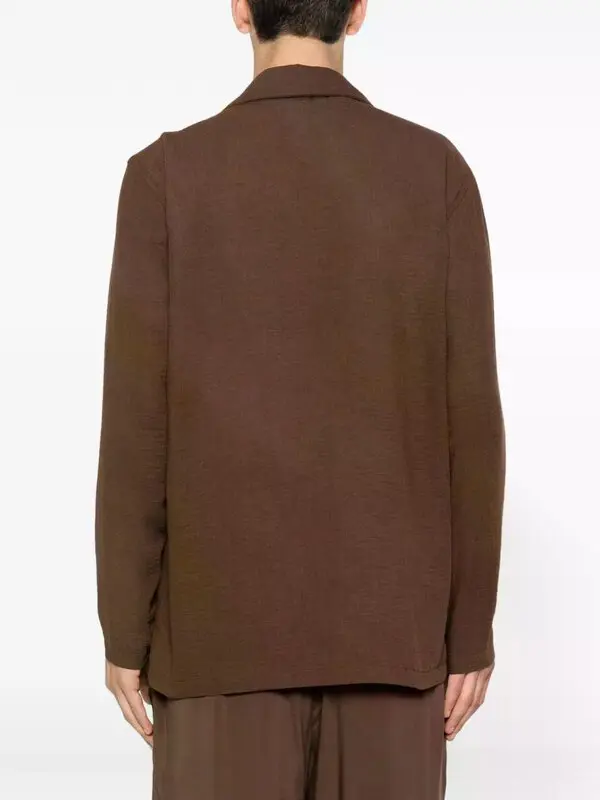 MARSEM Double-breasted Notch-lapel Blazer