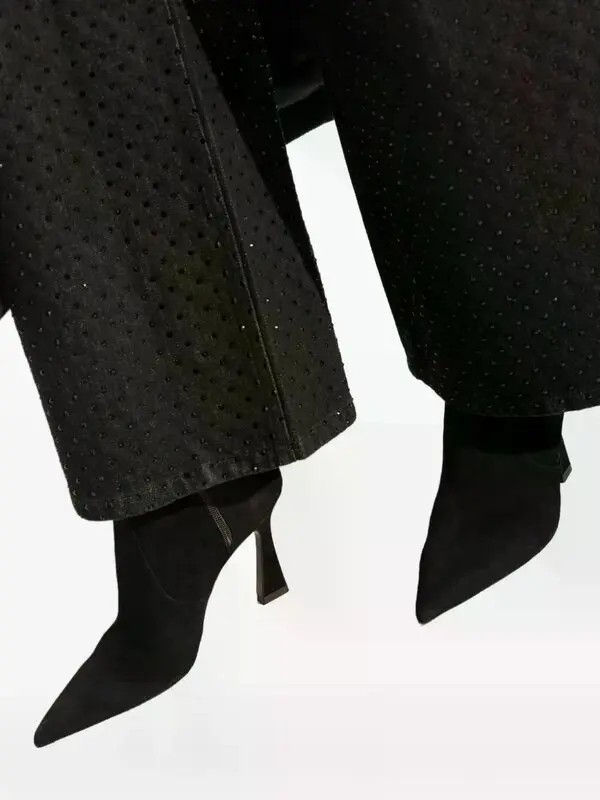 STUART WEITZMAN Vinnie Pointed-toe Ankle Boots