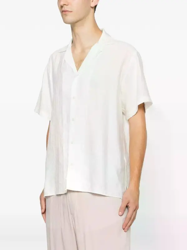 MARSEM Short-sleeve Camp-collar Shirt