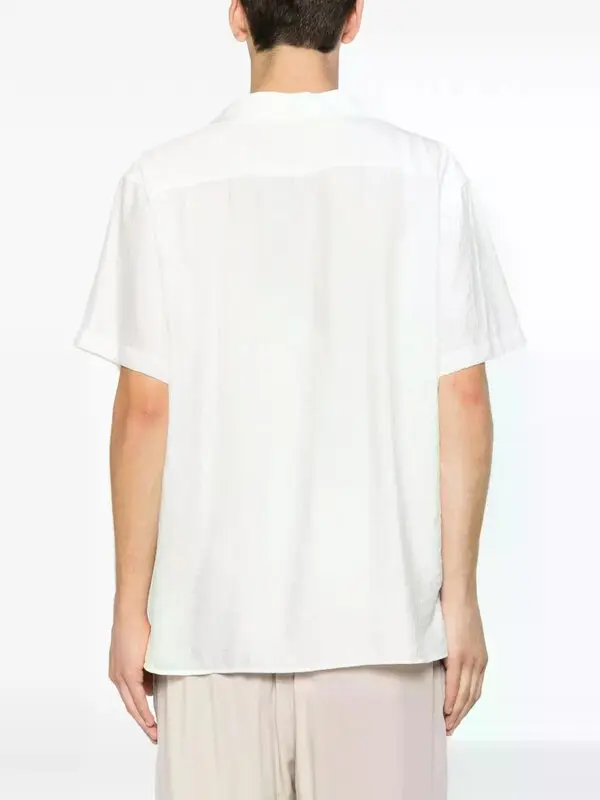 MARSEM Short-sleeve Camp-collar Shirt