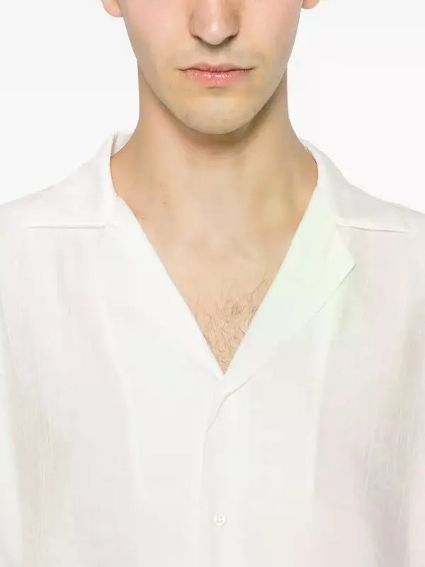 MARSEM Short-sleeve Camp-collar Shirt