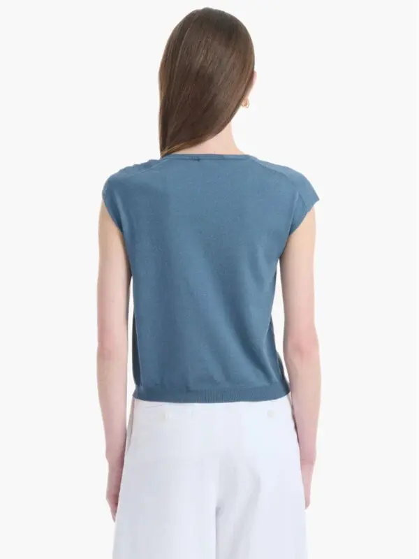 Altuzarra Rinaldi Jersey Top With Gold-tone Hardware