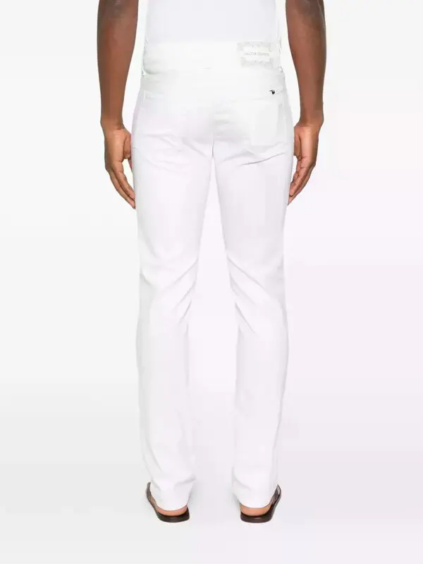 Jacob Cohen Five-pocket Jeans With Rear Logo Patch