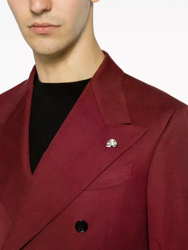GABRIELE PASINI Peak-lapel Double-breasted Suit