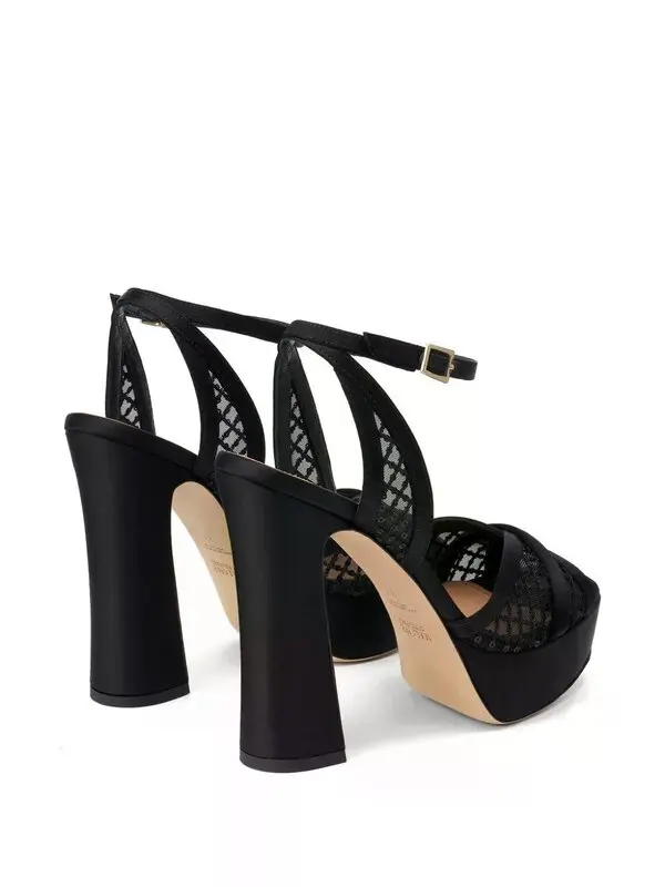 MALONE SOULIERS Sylvie Sequin-mesh Sandals