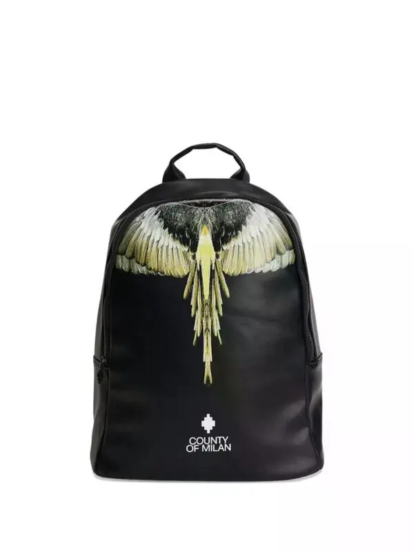 COUNTY OF MILAN Logo Print Backpack - Black