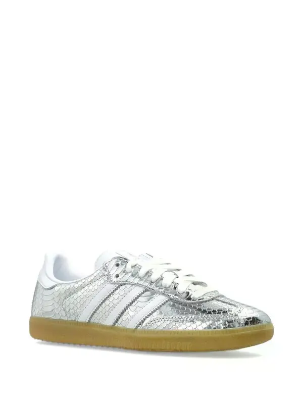 Adidas Samba Og Snakeskin-effect Leather Sneakers