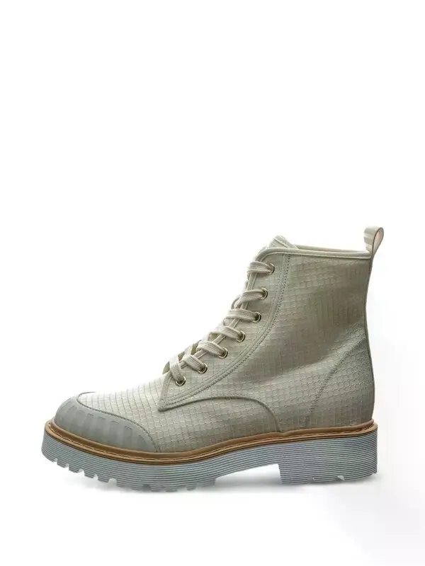 Hogan Lace-up Combat Boots