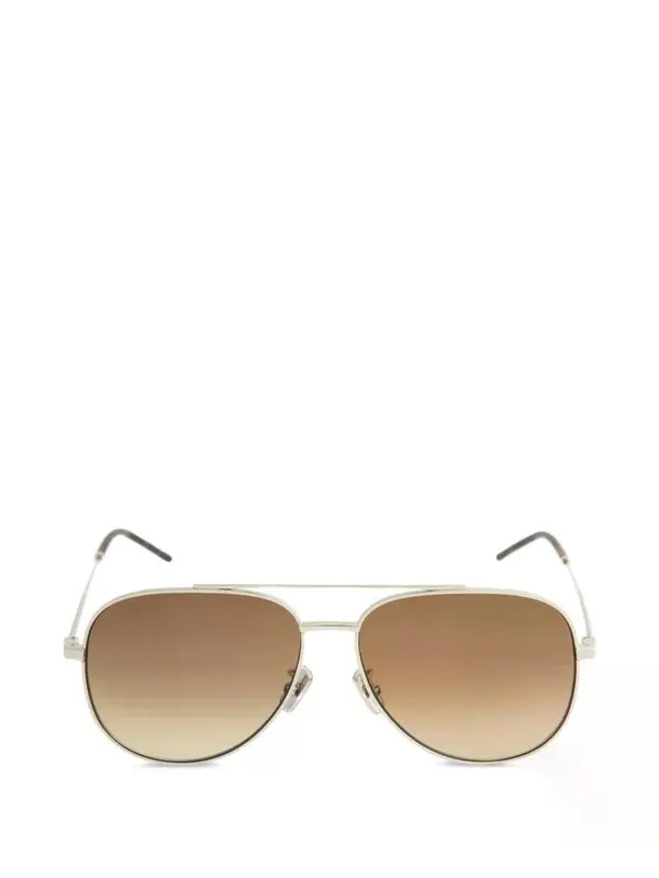 Givenchy Pilot Frame Sunglasses - Silver