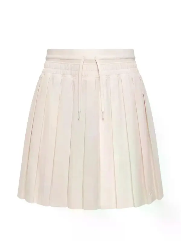 Nike Pleated Logo Detail Mini Skirt