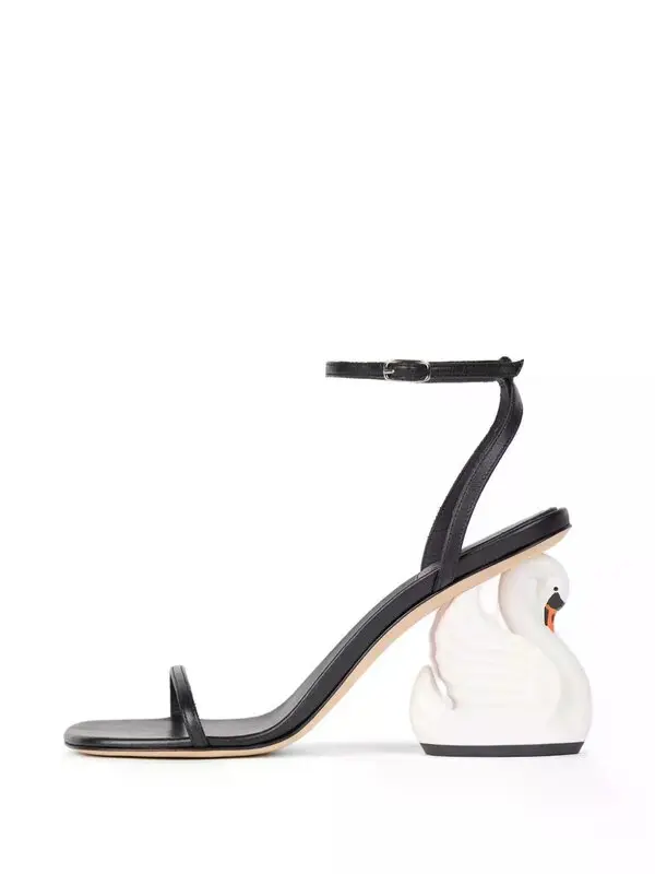 A.W.A.K.E. Mode Beta Swan-heel Sandals