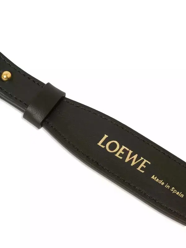 Loewe Logo-embossed Leather Strap