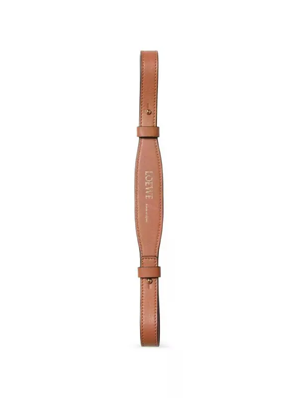 Loewe Logo-embossed Leather Strap