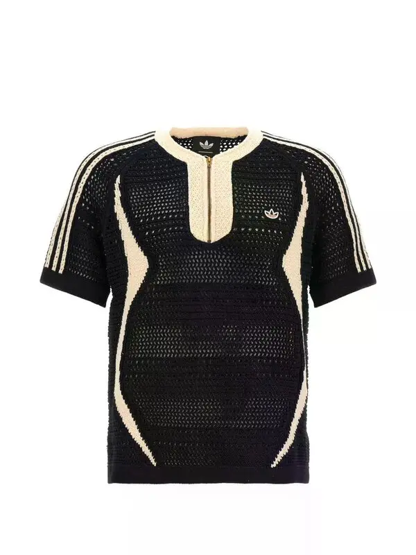 Adidas X Edison Chen Clot Cotton Short-sleeve Sweater