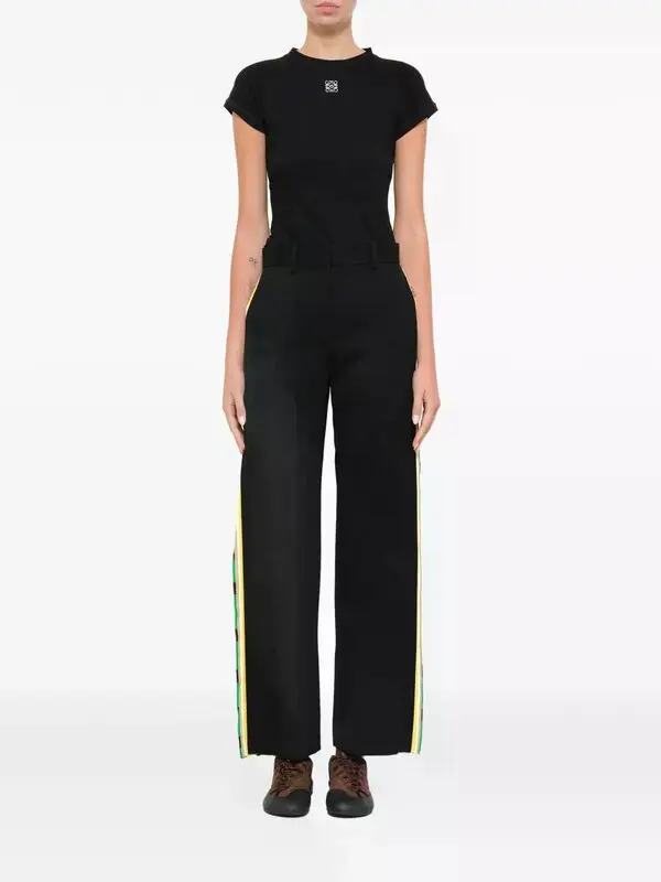 Loewe Pressed Crease Wide-leg Trousers