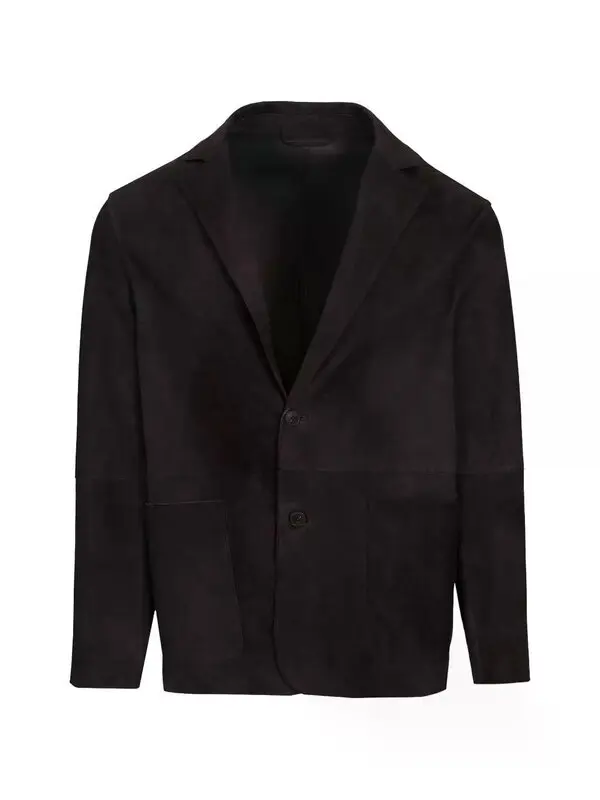 AL DUCA D’AOSTA 1902 Single-breasted Suede Blazer