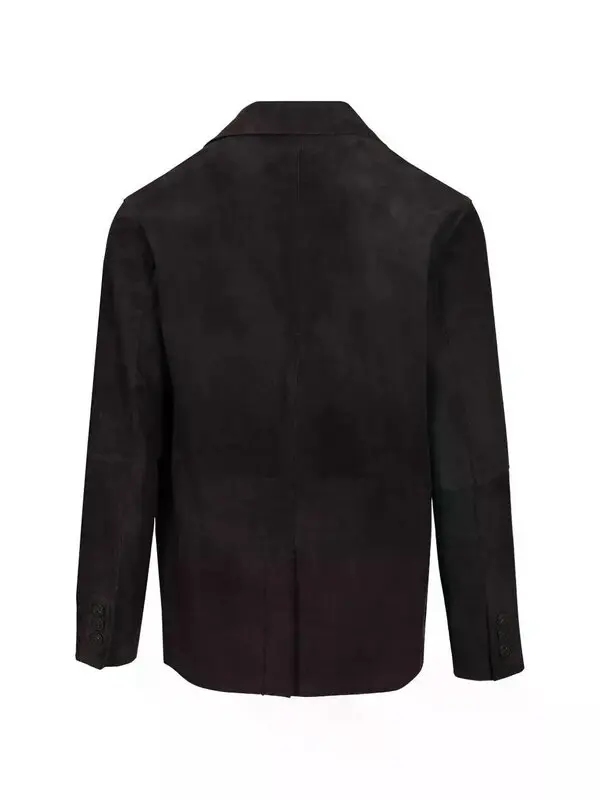 AL DUCA D’AOSTA 1902 Single-breasted Suede Blazer