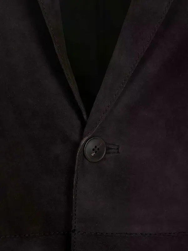 AL DUCA D’AOSTA 1902 Single-breasted Suede Blazer