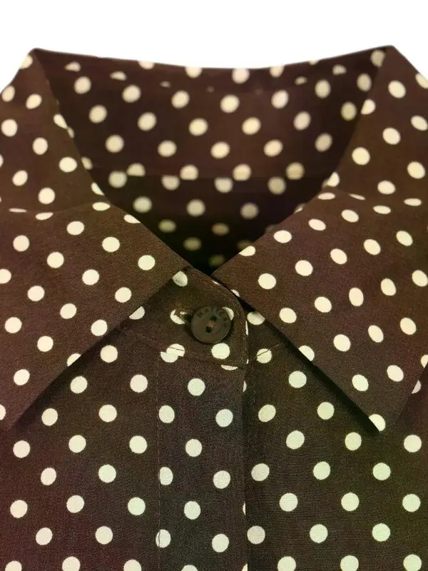 Matteau Short-sleeve Polka-dot Shirt