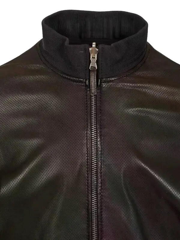 AL DUCA D’AOSTA 1902 Reversible Leather Jacket