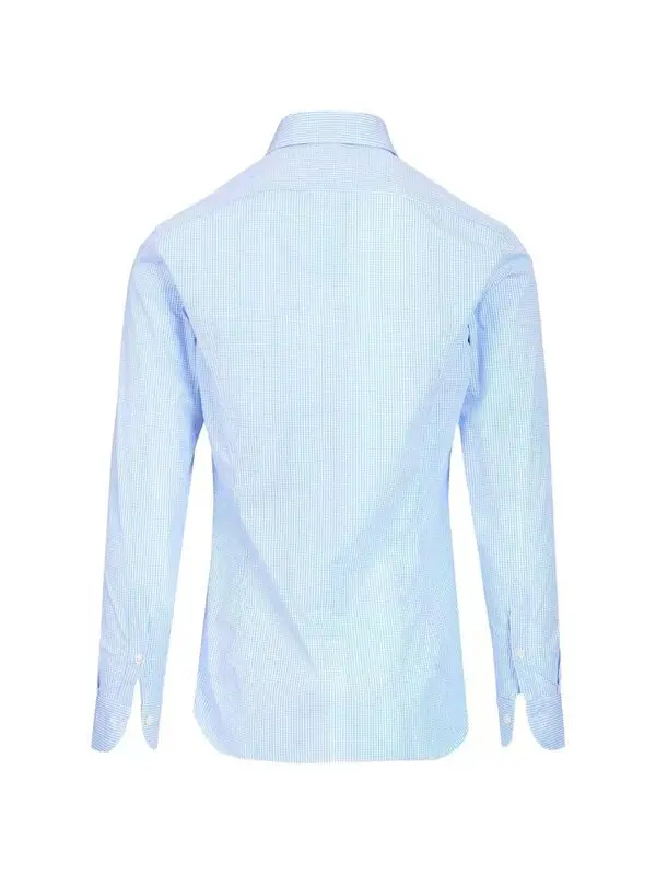 AL DUCA D’AOSTA 1902 Vichy Cotton Shirt