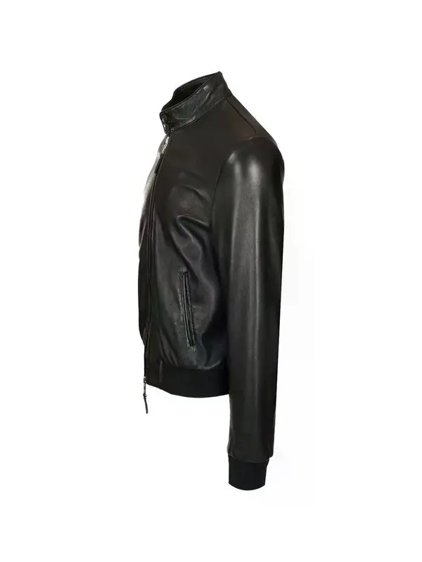 AL DUCA D’AOSTA 1902 Double-slider Zip Biker Jacket